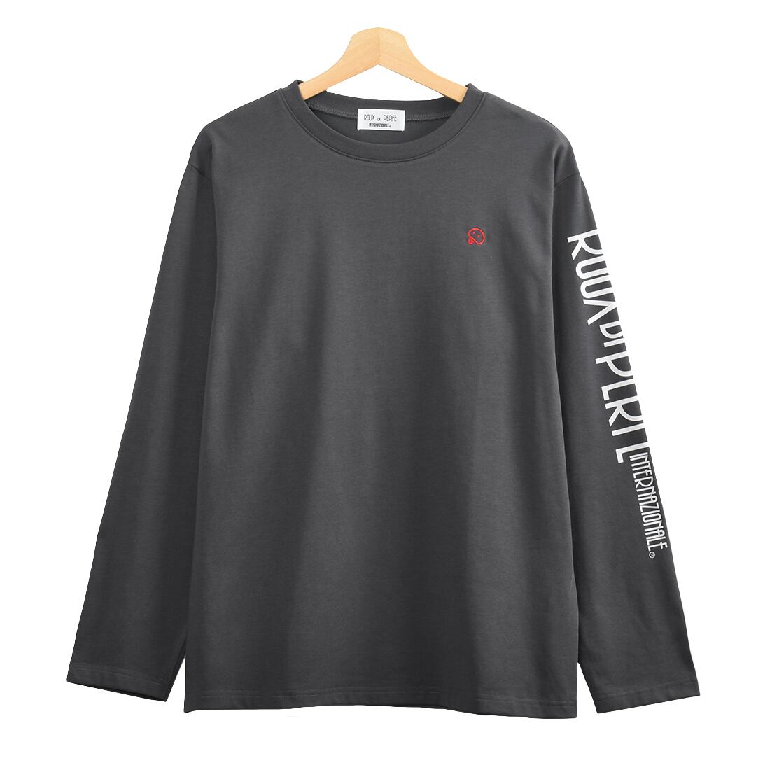 スリーブロゴプリントロンT | ROUX DI PERFE INTERNAZIONALE ルゥ