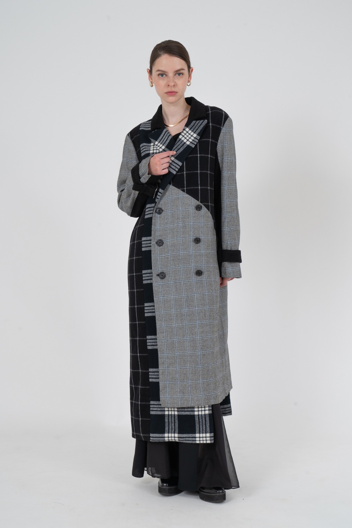 MULTI CHECK COAT | LIIA -リーア- LIFE IS ART
