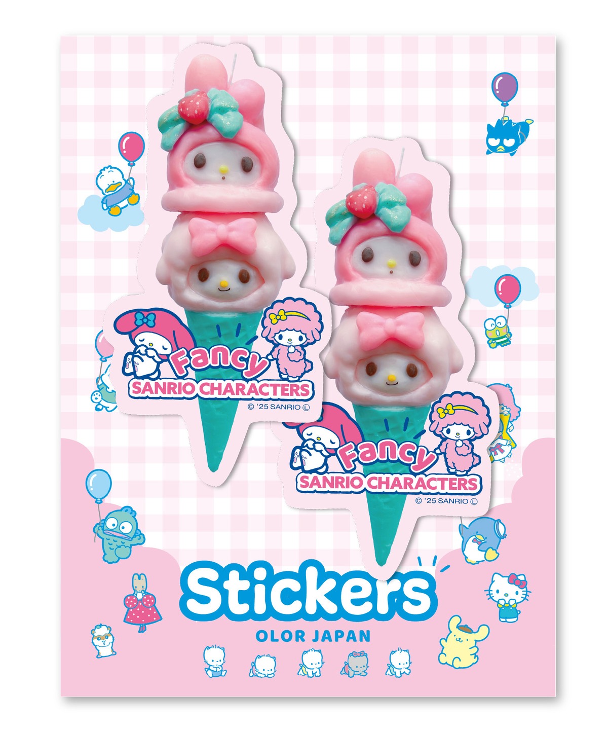 【Sanrio Characters】D-cut Stickers/MY MELODY/ ダイカットステッカー | OLOR JAPAN ...