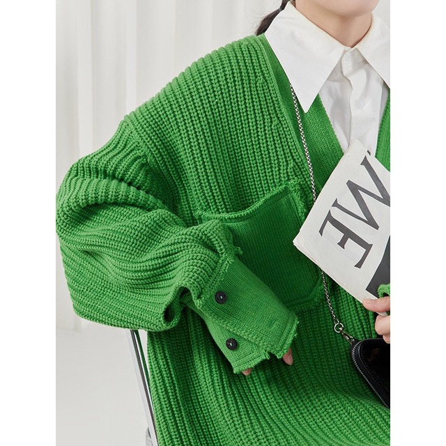 【outer】ニットカーデ M21143 | nanastyle