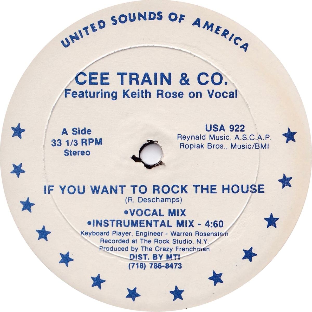 Cee Train & Co. – If You Want To Rock The House | First Floor Records ...