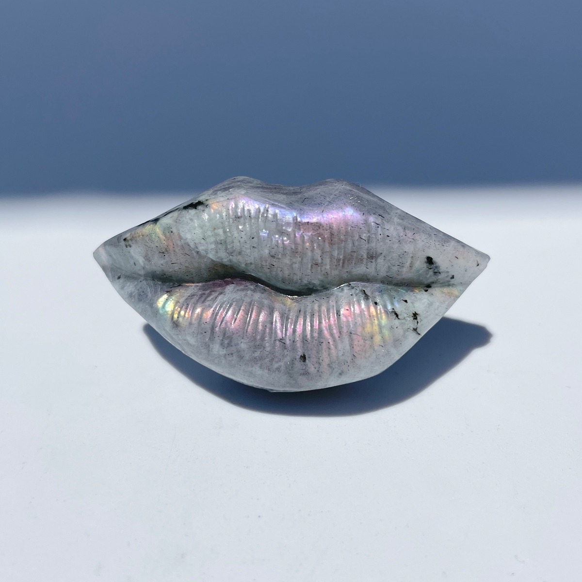 ラブラドライト リップ02♡Labradorite Lip♡天然石・鉱物・パワーストーン | Kamoku[カモク]インテリア天然石・鉱物の ...