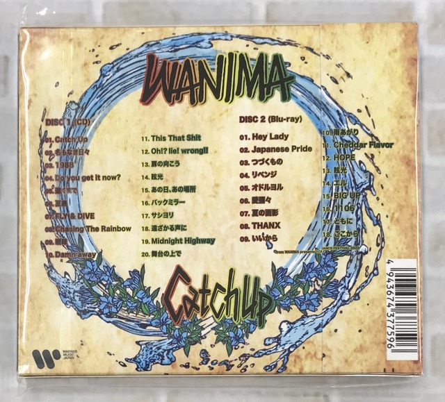 WANIMA / Catch Up / 初回限定盤 (CD+Blu-ray) | （株）フナヤマ CDオンラインショップ