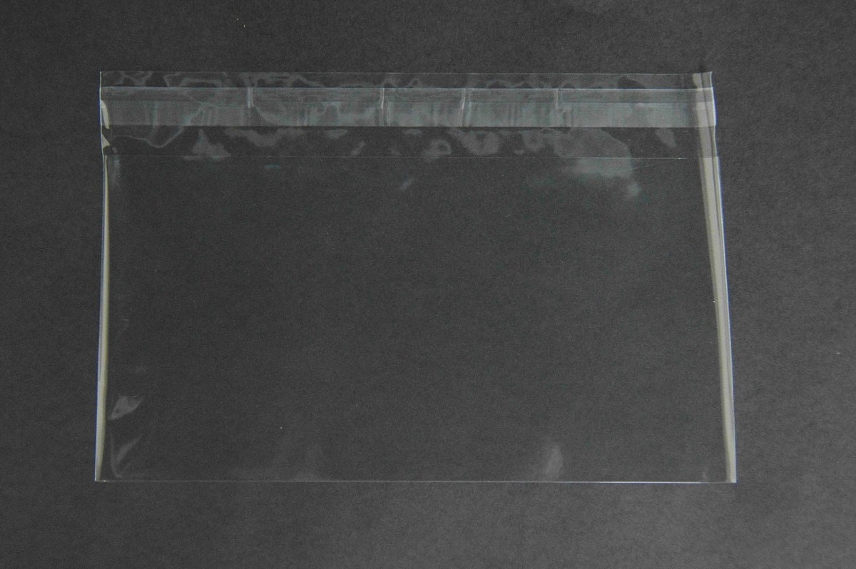 雑貨小分け包装・部品、資料整理(OPP袋 OPP袋 雑貨袋 テープ付き)横235×縦120+フタ30mm 40μ(0.04mm)【1,000枚 ...