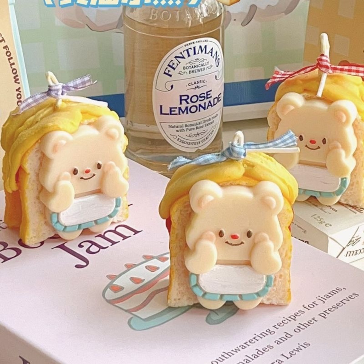 トーストクマアロマキャンドル | hareshop