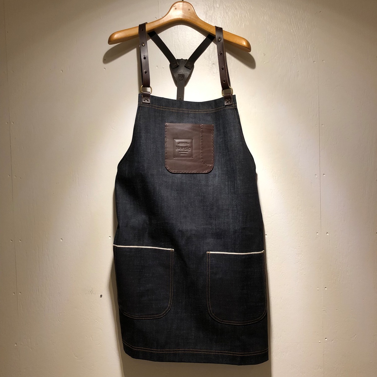 BRAMBY SUPPLY Co.×Nordic by crossworld 12.7osデニムエプロン | Nordic by cross ...