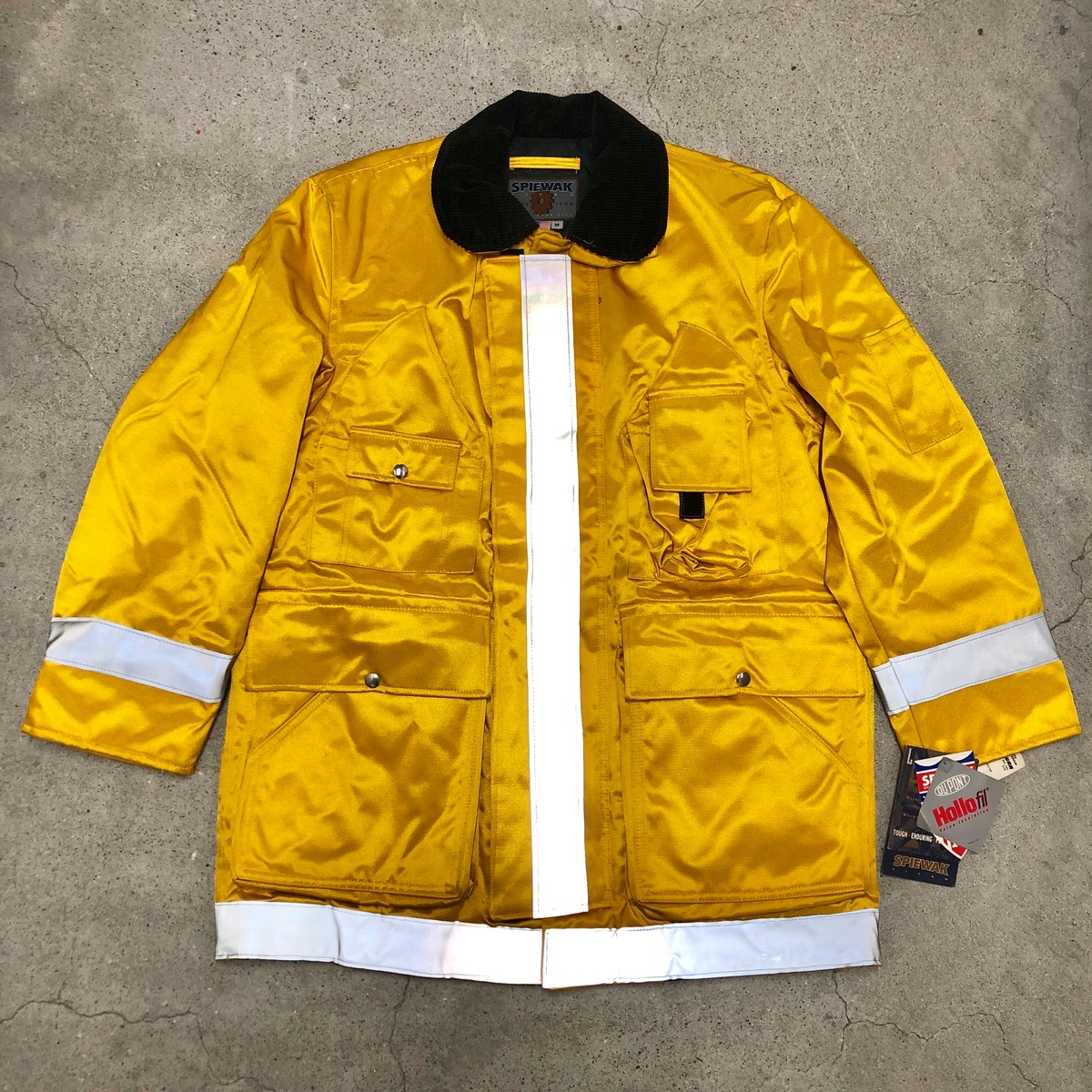 90s SPIEWAK/TITAN/EMS Jacket/DEADSTOCK/USA製/M/リフレクター付きジャケット/イエロー/スピワック ...
