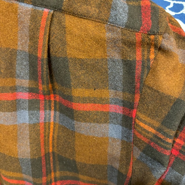 70s Pendleton L/S Open Collar Wool Shirt | VOSTOK