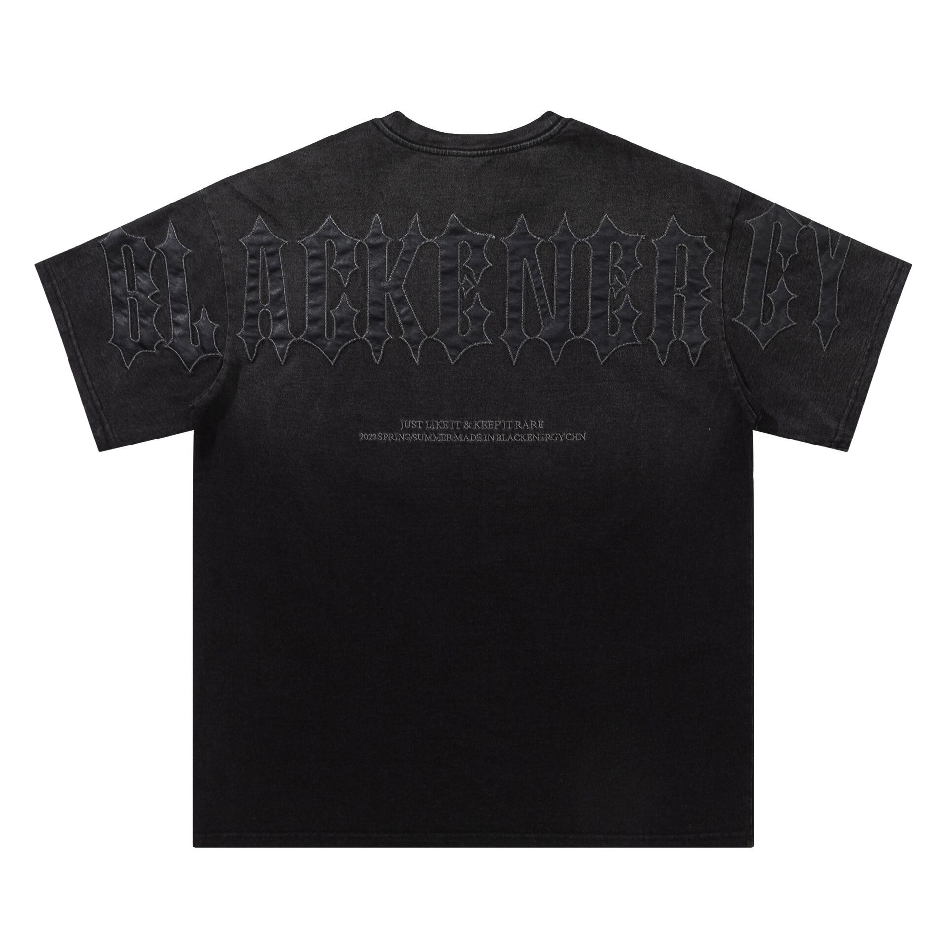【ES1104】Bkack Energy Back Print Design Tee | ELLIPSE SKATE