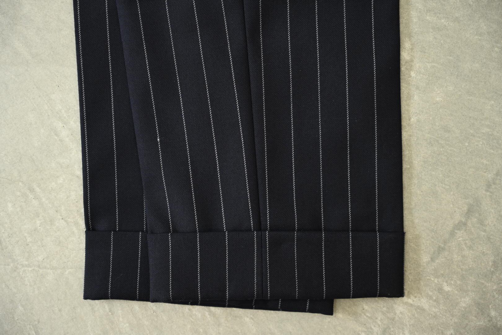 Sartoria Pirozzi Wool Stripe Suit | ASSET VINTAGE アセット Sartoria Pirozzi Wool Stripe Suit | ASSET VINTAGE アセット