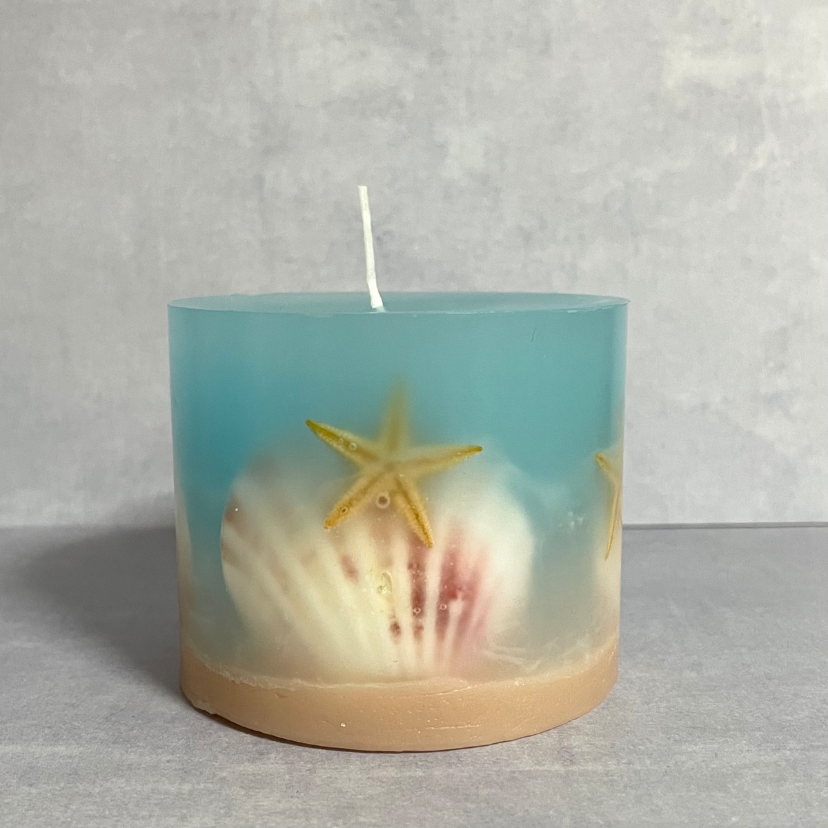 OCEAN CANDLE Ssize キャンドル 【プルメリアの香り】. | timtomcandle ハンドメイドキャンドル