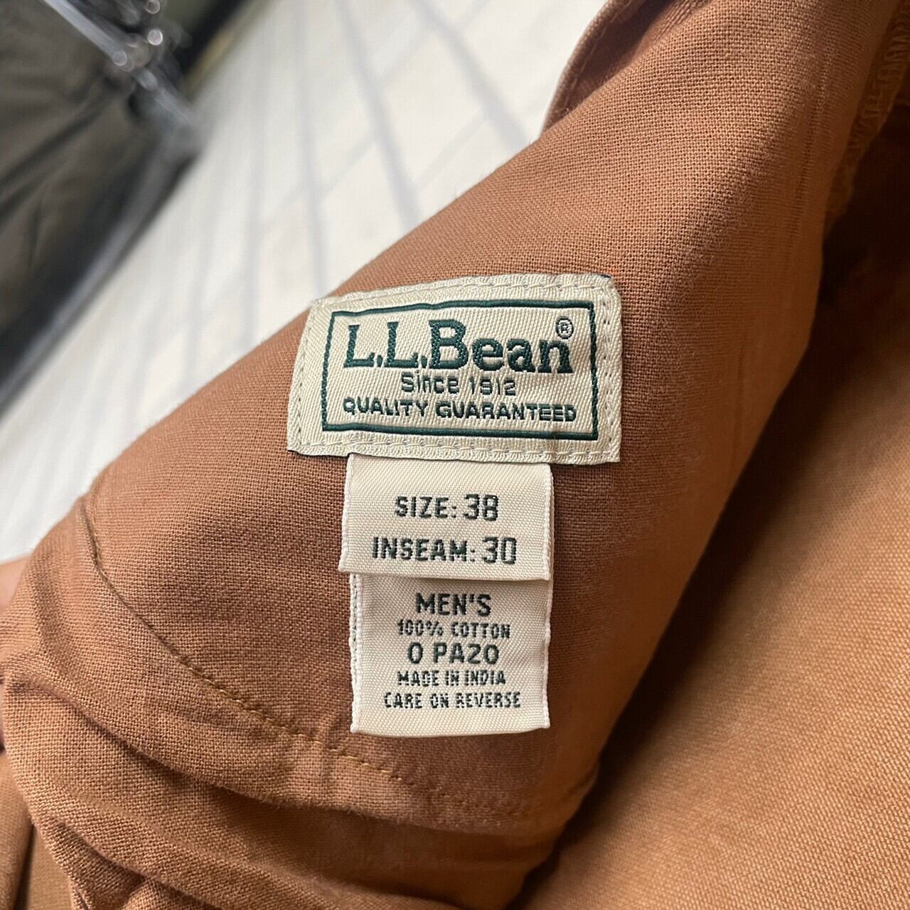【W38×L30】【ダブルニー】L.L.Bean ダックパンツ | 古着屋OLDGREEN