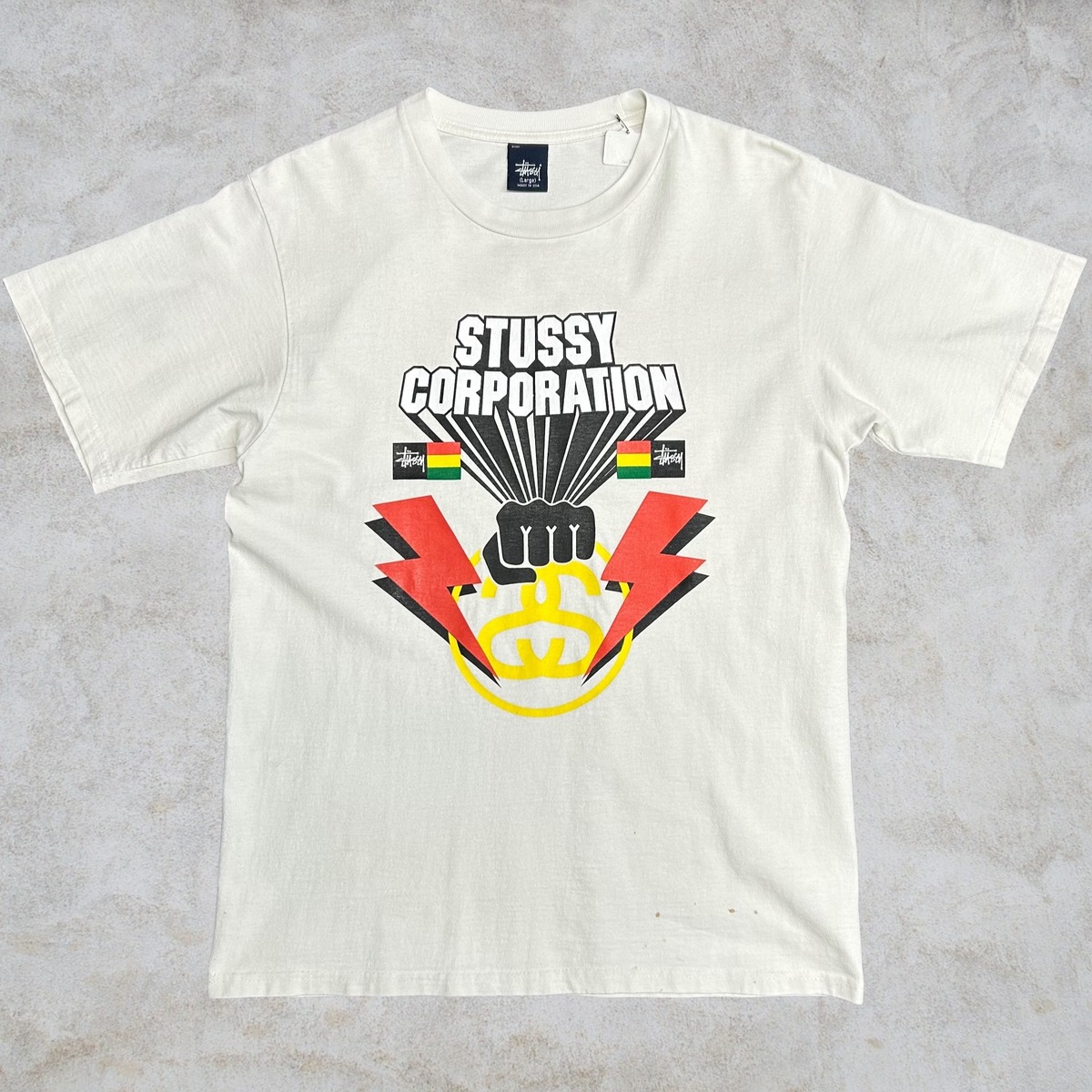 00's old stussy Design Tee【Roots店】 | curb