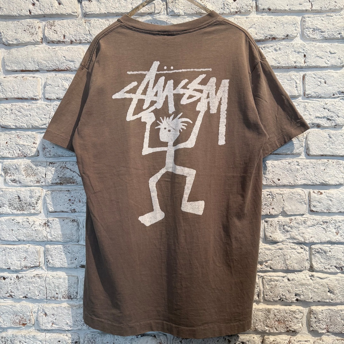 90s STUSSY Shadow Man Tee | BerBerJin / & BerBerJin