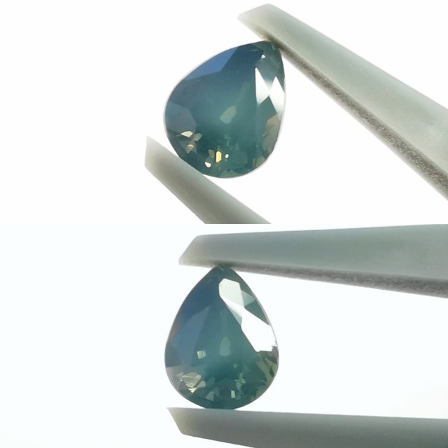 天然ブルーサファイア（日独ソ付） 0.83ct / 22jan18b | Old Fox GemLab*