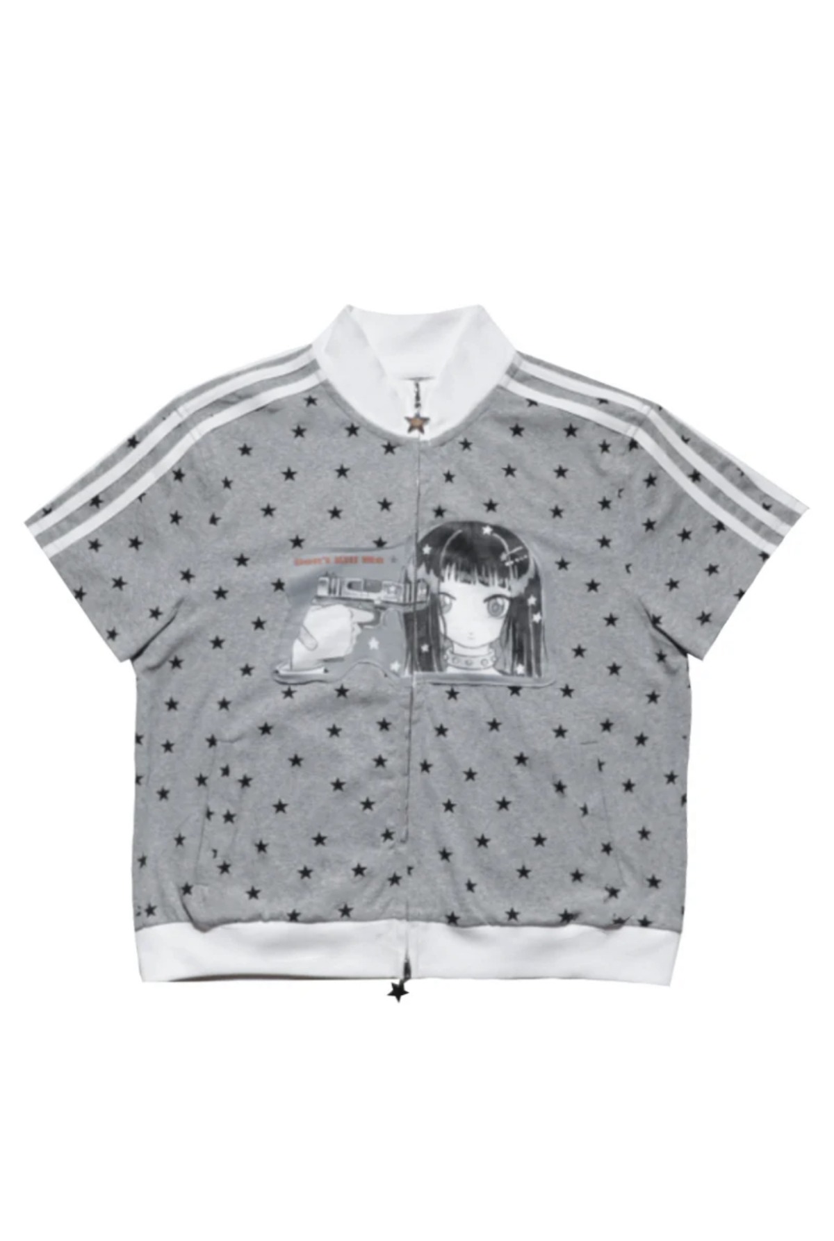 ⭐︎HashtagDDD⭐︎ oliwabiu co-branded KillAngel Star short sleeved ...