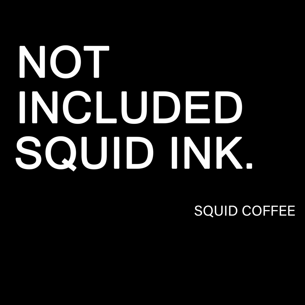 SQUID COFFEE ステッカー SIZE 50mm×50mm 送料無料 | SQUID COFFEE BEANS SHOP