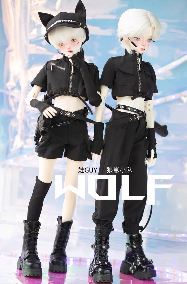 セット！アウトフィット 衣装 洋服 服 BJD CD2 SOOM 球体関節人形 1/4 MDD MSD KUMAKO SHOUSHOUDOLL ...