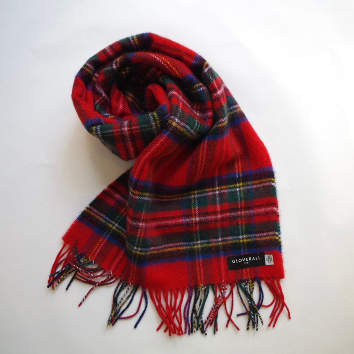 GLOVERALL Lambswool Scarf | 1F Store