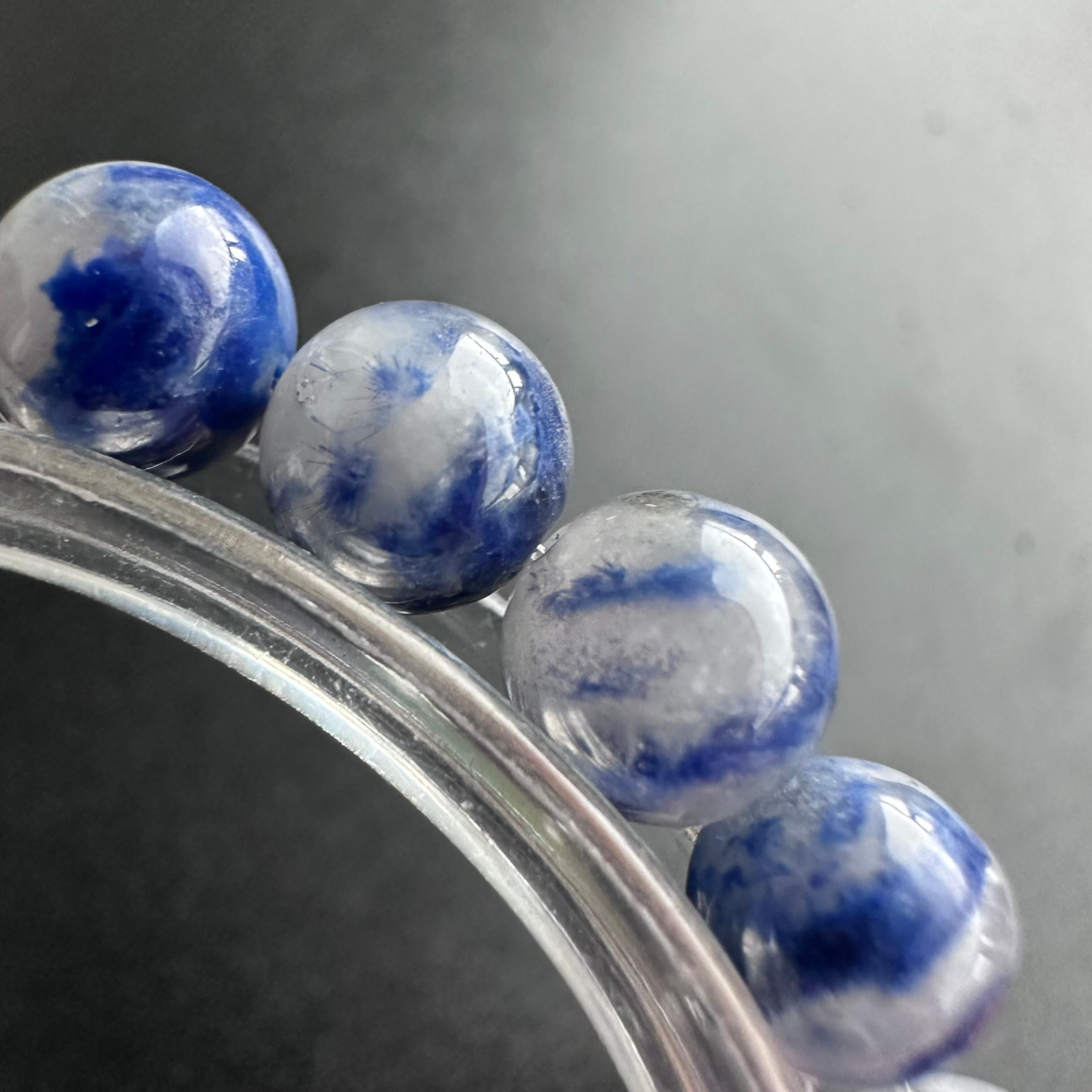 noB6 ディモルチェライトインクォーツ約8-8.3㎜ | sumiha7