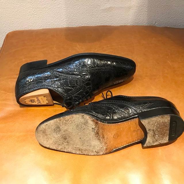 a.testoni crocodile whing tip | specials