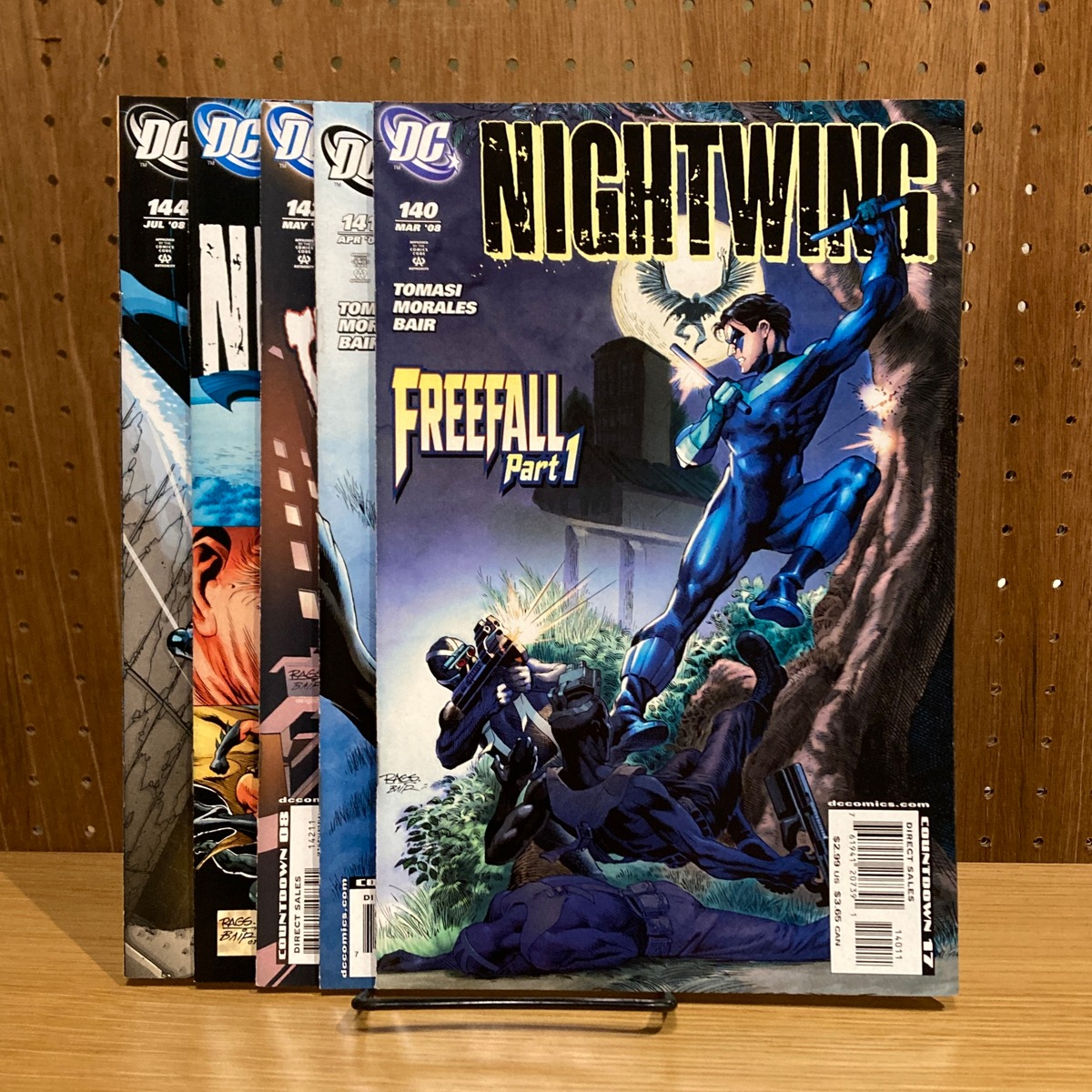 NIGHTWING DC #140～144 (Mar-Jul'08) / Peter J. Tomasi, Rags Morales ...