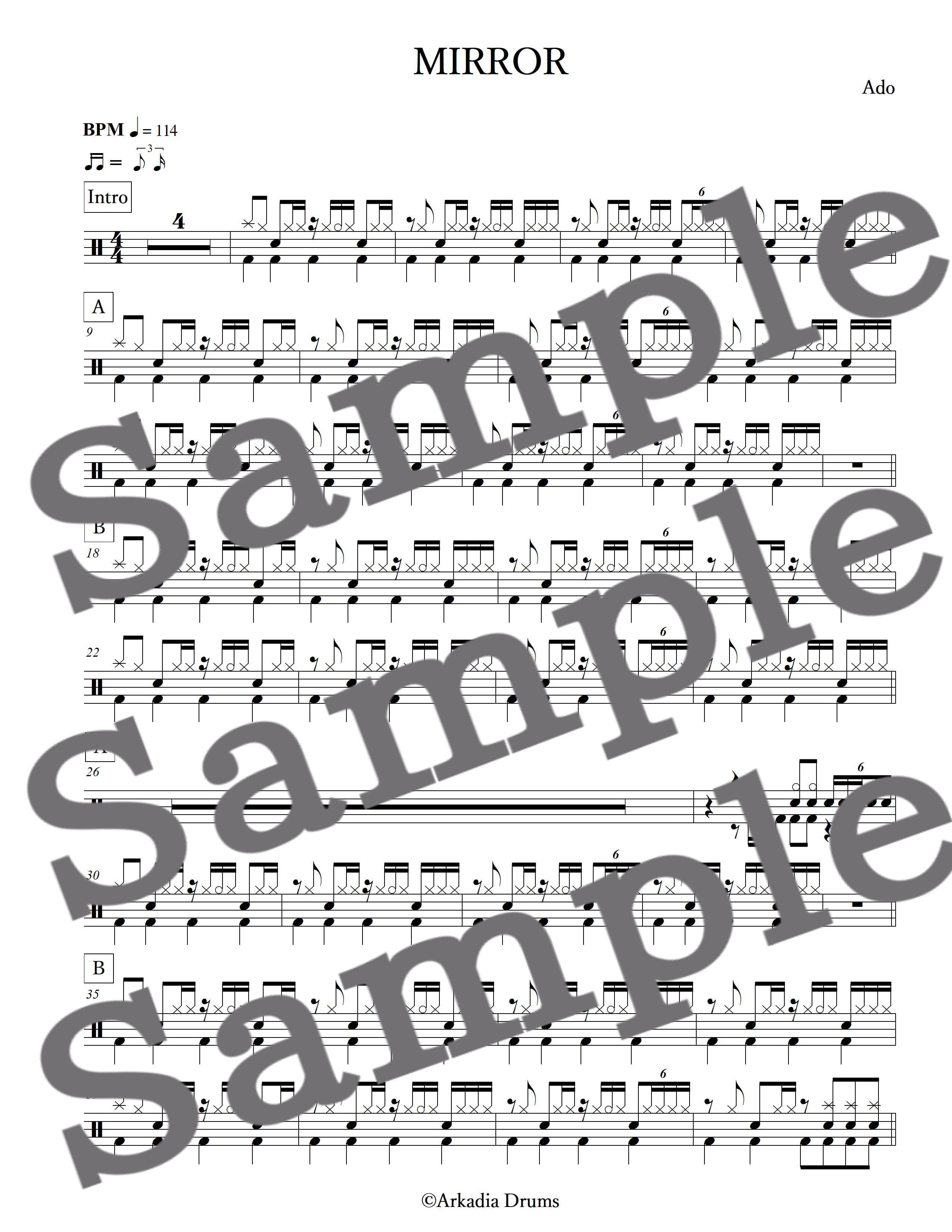 Mirror(ado) Arkadia Drums