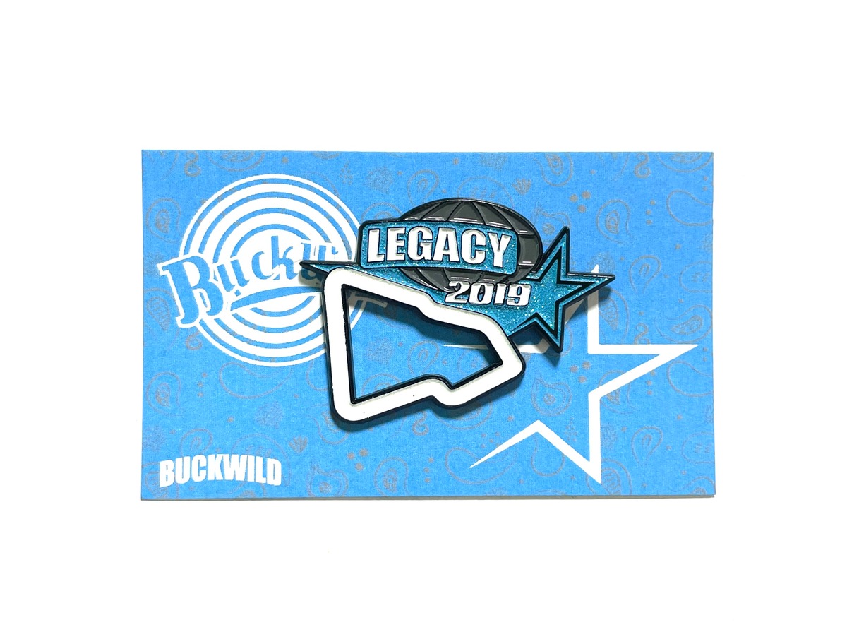 『BUCK WILD』B.W.P Exclusive Pins "LEGACY" UNC Glow in the dark | B.W.P