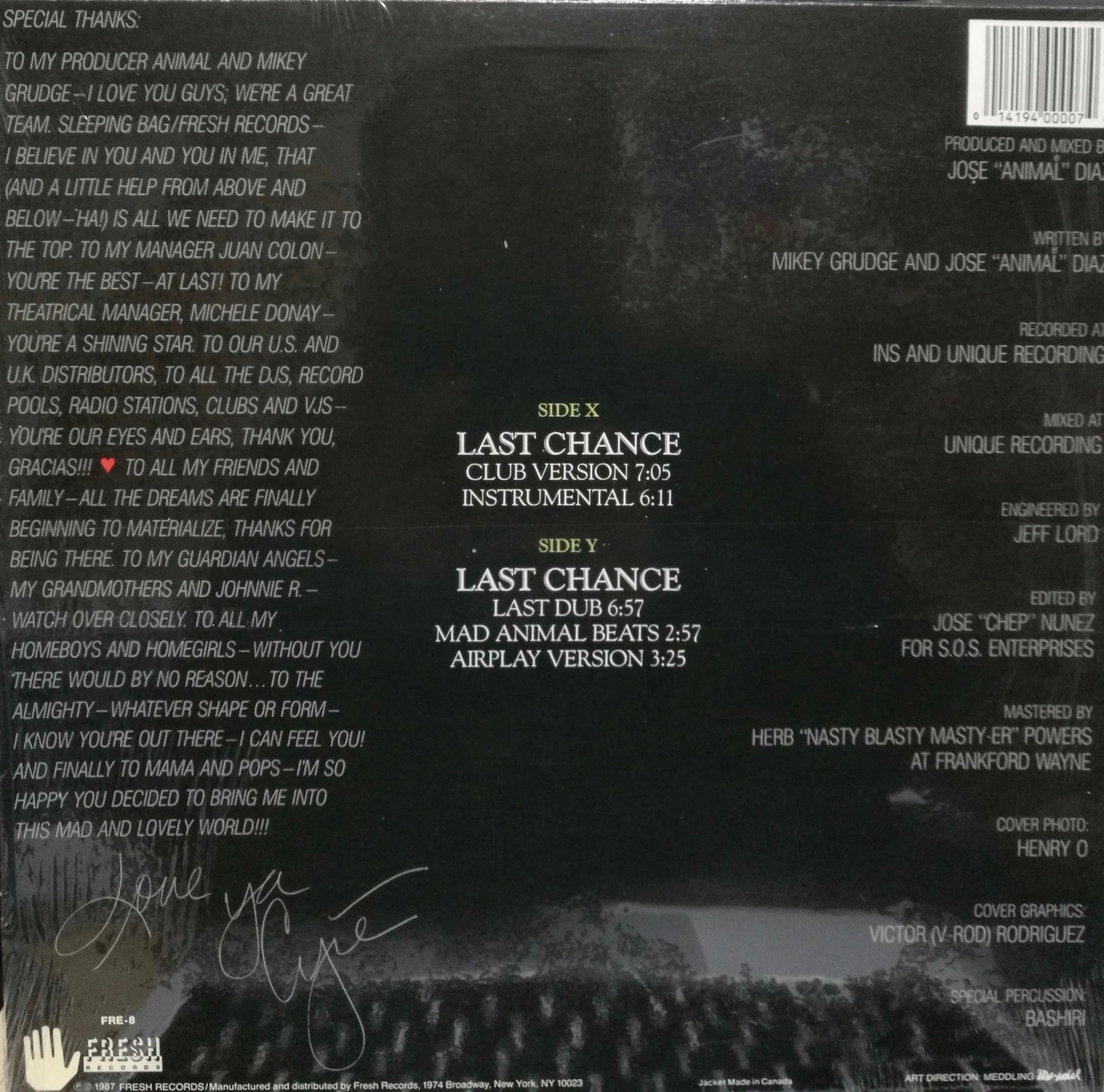 【12inch】Cyre / Last Chance | COMPACT DISCO ASIA