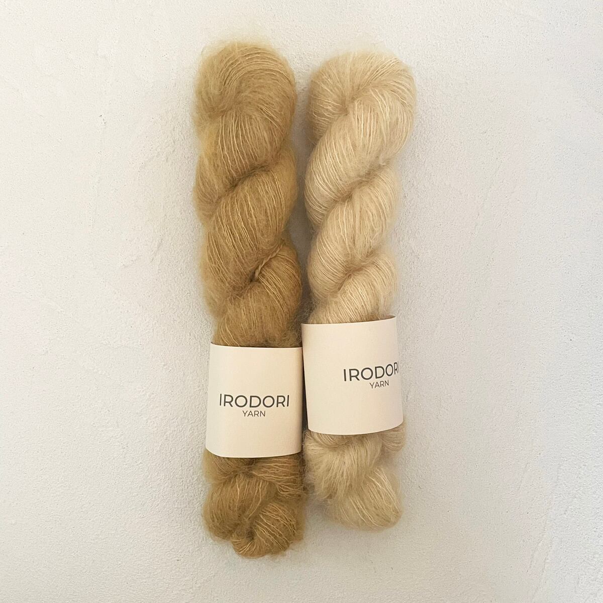 Silk Mohair【Mustard Yellow】 | IRODORI YARN | 手染め毛糸専門店