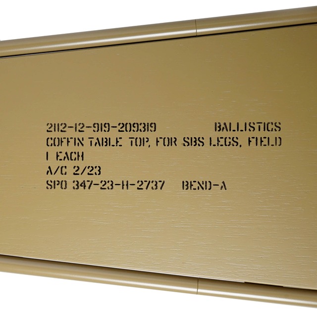 【BALLISTICS】 SBS TABLE TOP (COFFIN) | The country sunset