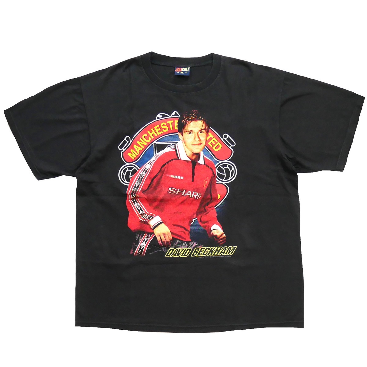 00s Bootleg Manchester.U ''BECKHAM'' Tee | SWIRLY EYES