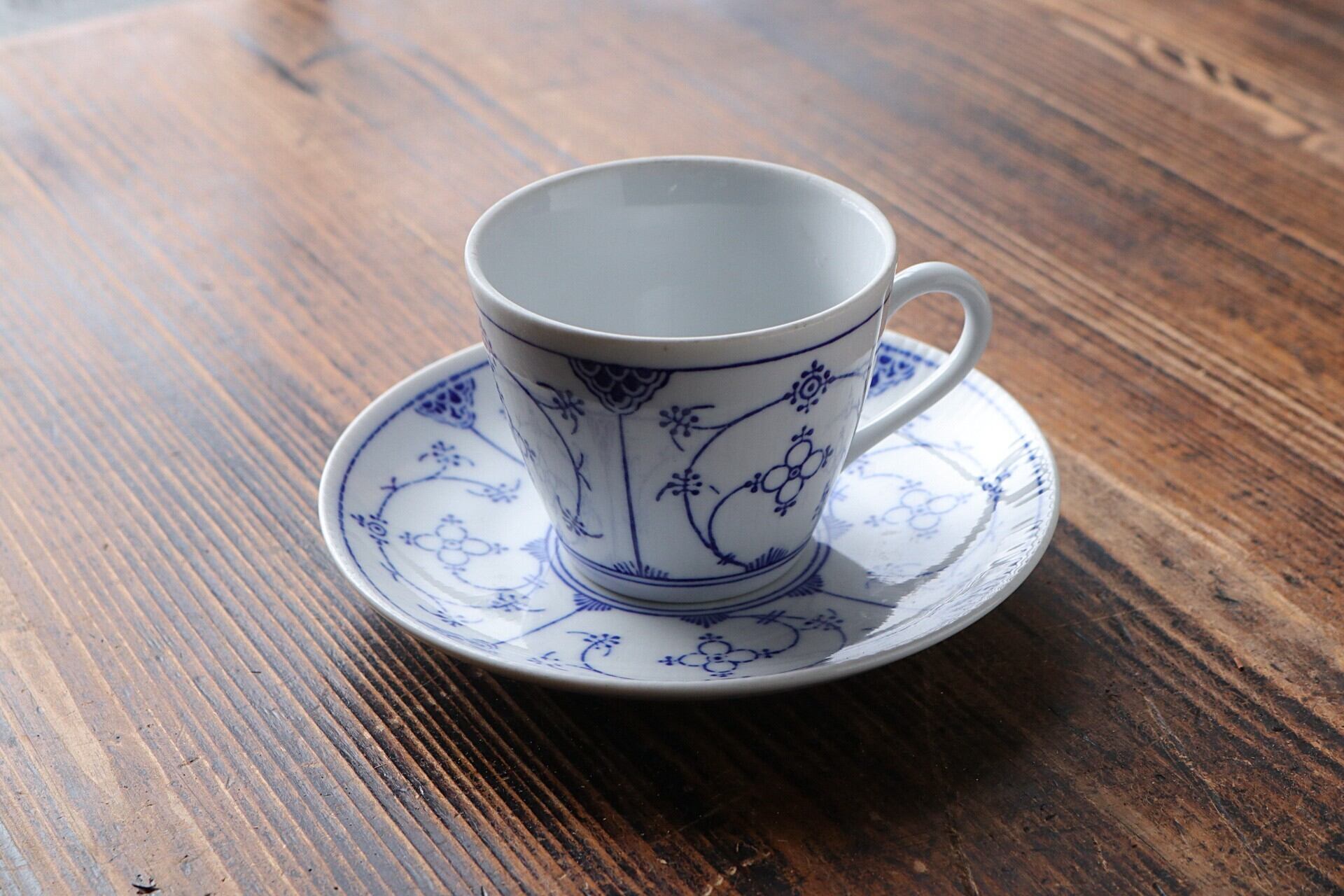 【訳あり】ドイツ食器 KAHLA Made In GDR カップ&ソーサー Blau Kaffeetasse | argang（オーガン）