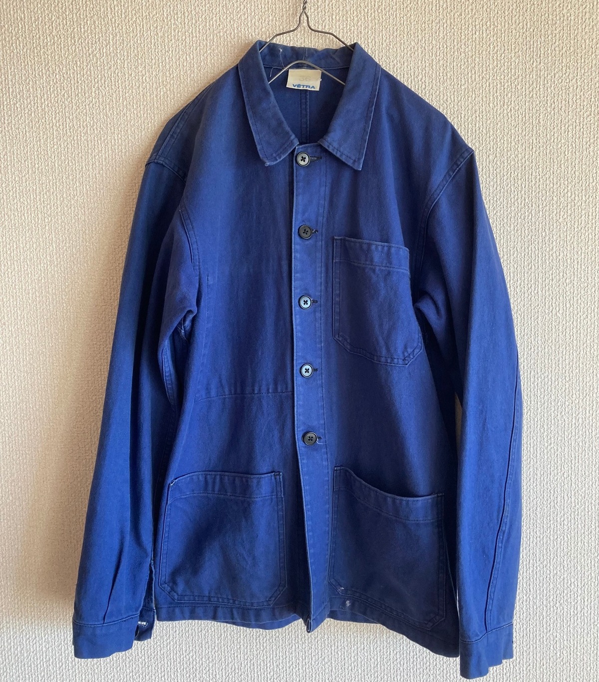 Vetra French Vintage 1960~70's "Blue" Work Jacket/Coat | CARBOOTS