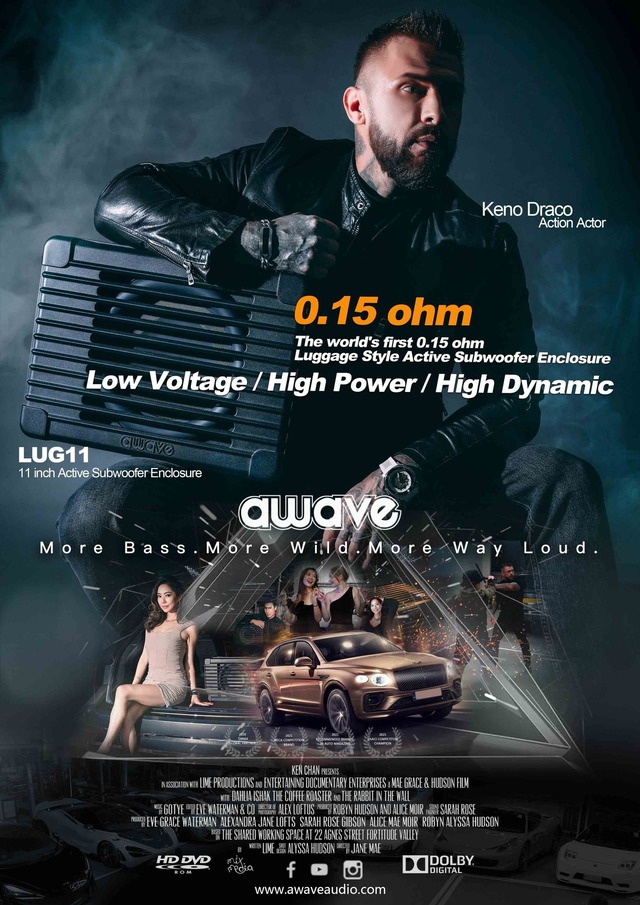 【国内正規品】awave LUG11 フラッグシップ アンプ内蔵サブウーファー | carvery