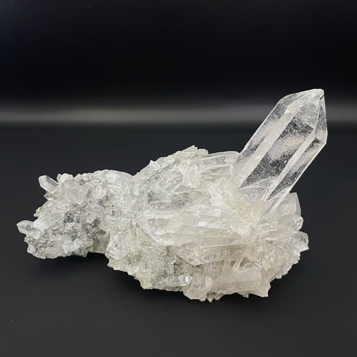 ヒマラヤ マニハール産水晶クラスター296g #0023 | Mea Via Stone ～天然石・パワーストーンのお店 メアヴィアストーン～