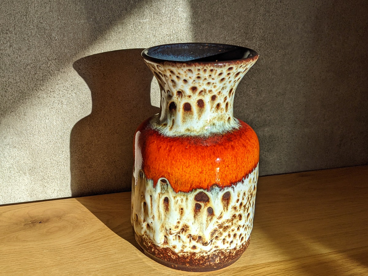 Jasba /N/602/10/18 Fat Lava | Vase's Base - Fat Lava and Antique Vases