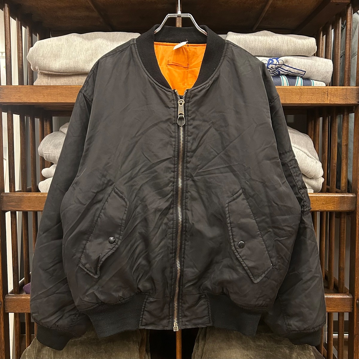 【状態良好】90's~ M-TRAMP MA-1 Jacket | spike osu