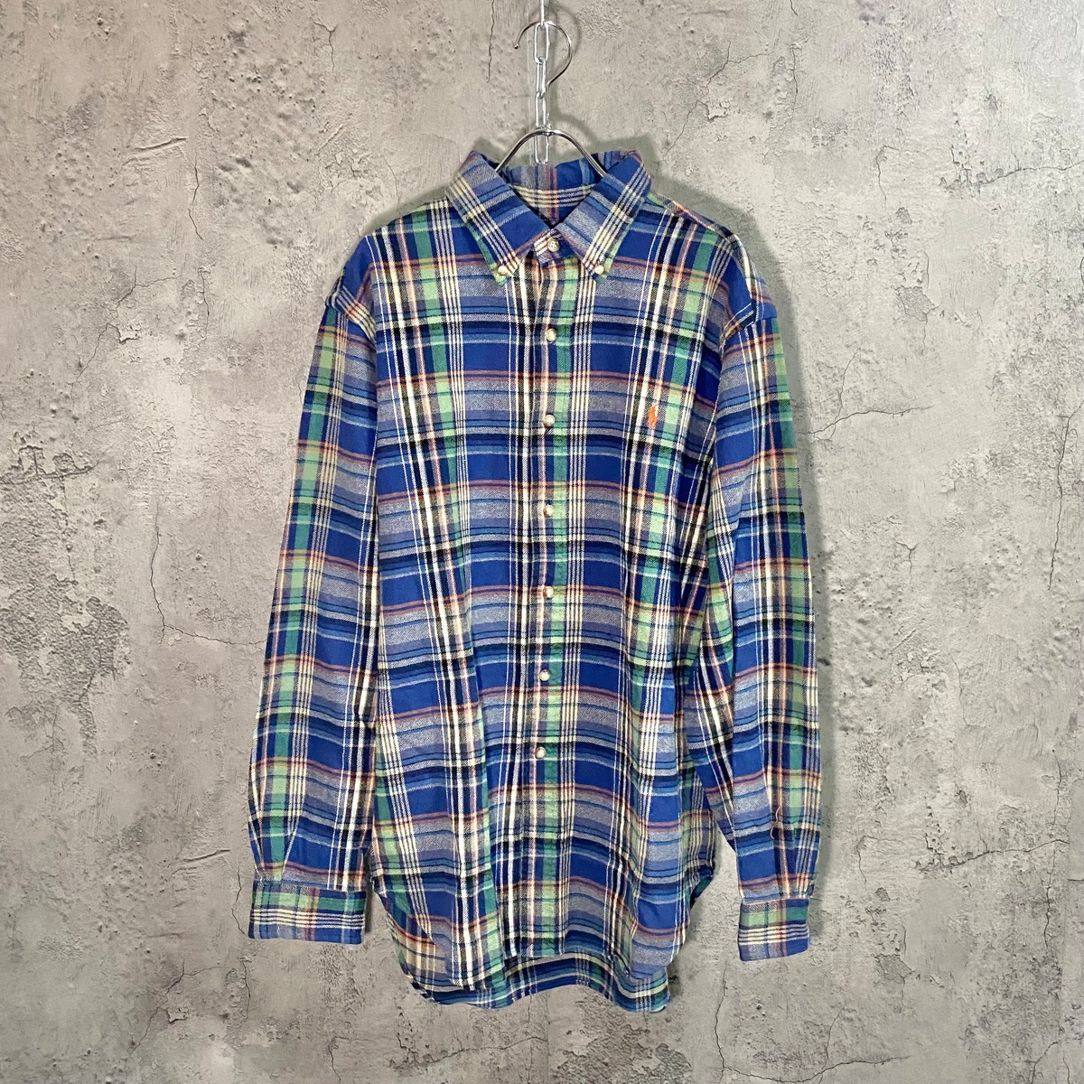 90's Ralph Lauren flannel check shirt | deniz.