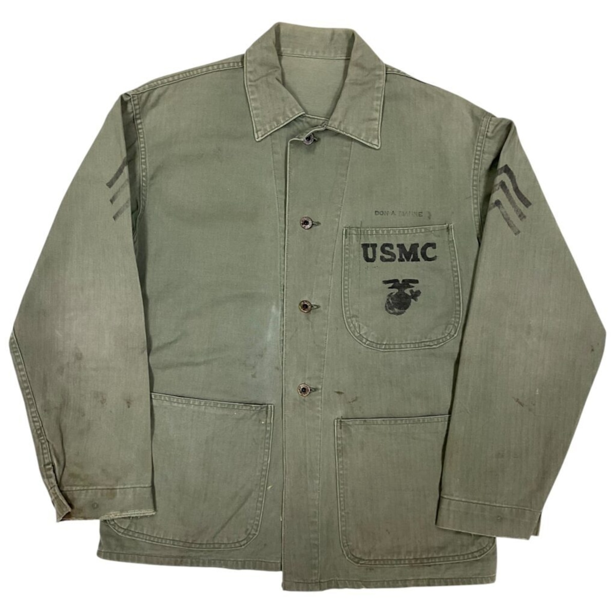 40s "USMC" P-47 HBT Jacket | Pigsty Amemura