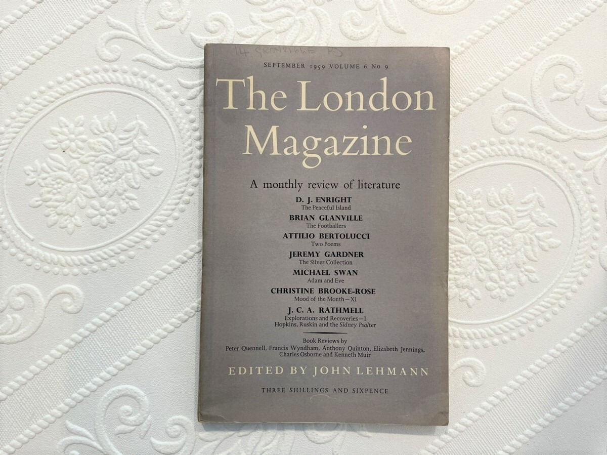 【PV190】The London Magazine Volume 6 Number 9 / display book | KITAZAWA ...