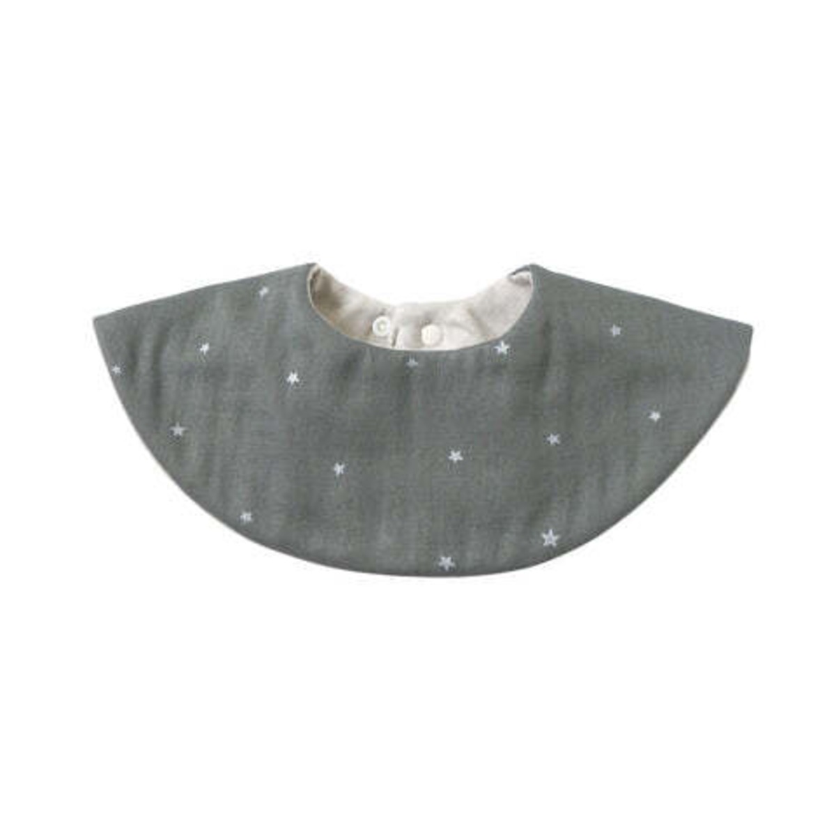 10mois(ディモワ) / リバーシブルスタイ / グレー | crecer