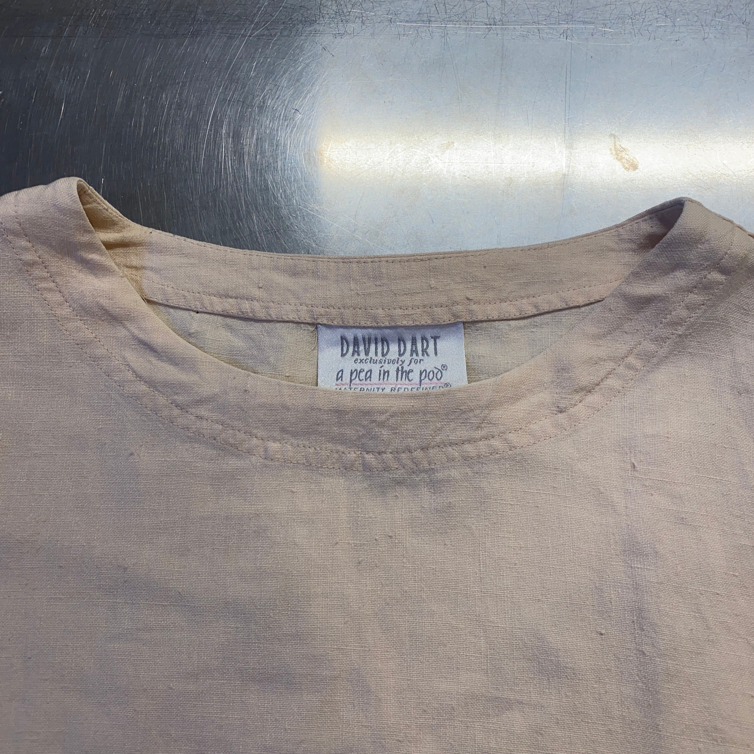Ⓚ1990s DAVID DART LINEN CUT SEW USA | safarionline