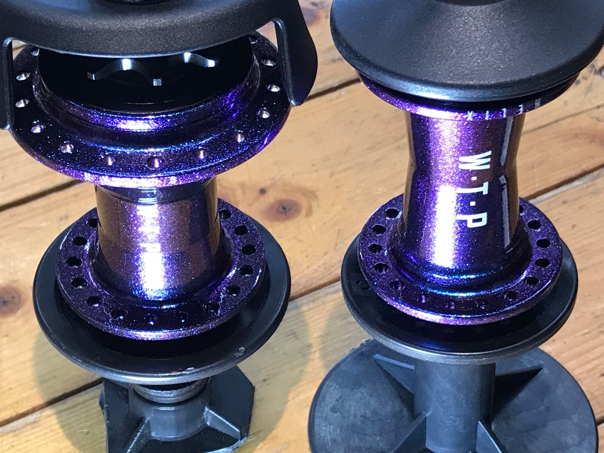 WTP HYBRID HUB SET LSD GALACTIC PURPLE | bmxshop
