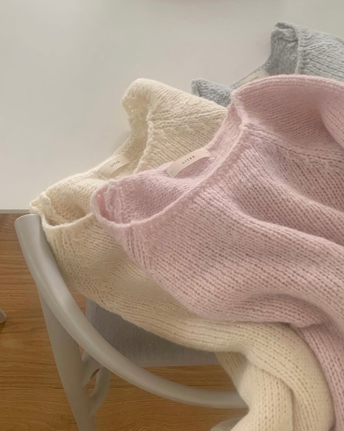 (予約) liter / Heary alpaca knit | on a daily basis