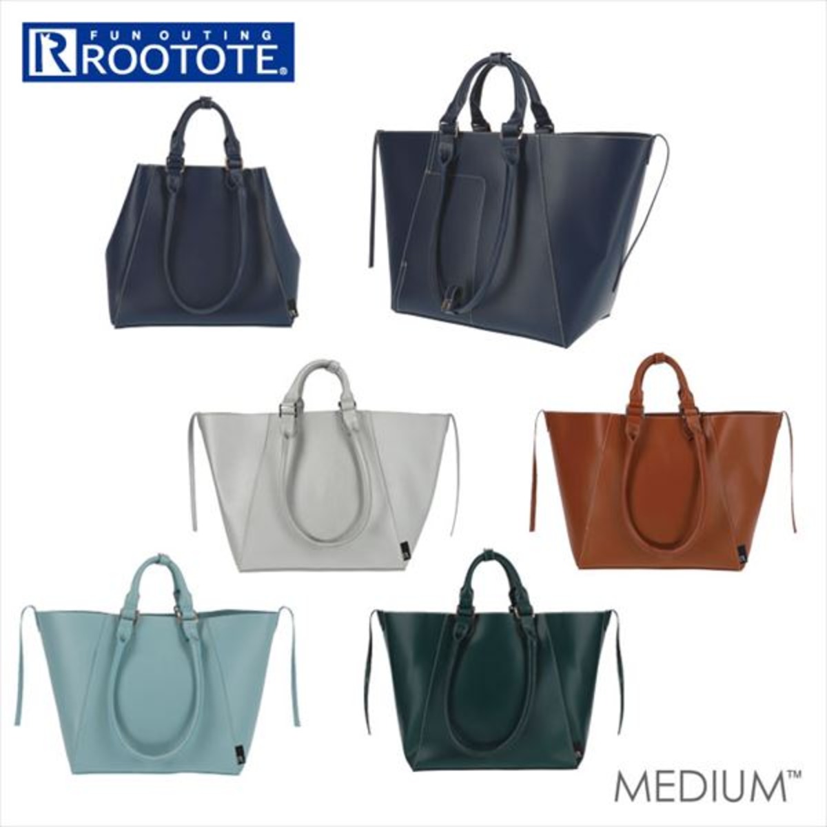 ルートート トートバッグ 通販 レディース 大きめ 通勤 通学 オシャレ かわいい 軽い 軽量 マザーズバッグ ママバッグ サブバッグ 肩掛け 手持ち 手さげ ショルダーバッグ シンプル ...
