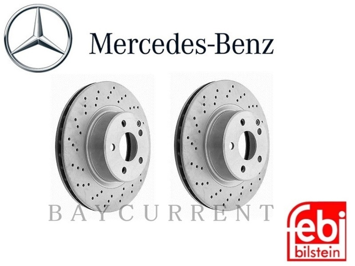 【正規純正OEM】 メルセデスベンツ フロント ブレーキ ローター 左右 Sクラス W221 S350 S500 S550 ディスク ローター ...