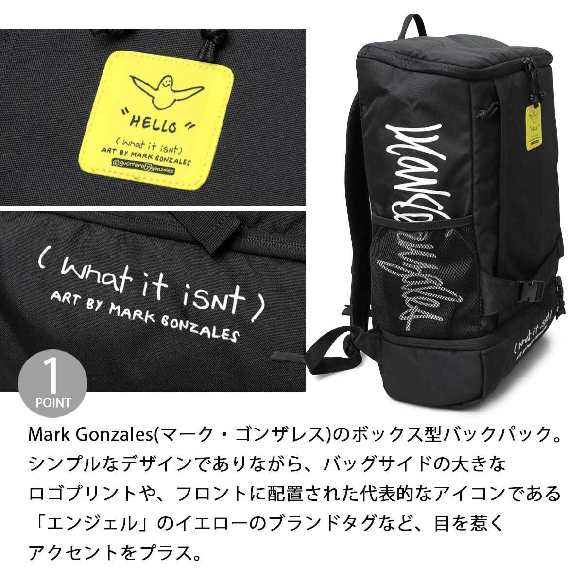 HWD-018 マークゴンザレス What it isNt Mark Gonzales リュック HWD-018 マークゴンザレス What it isNt Mark Gonzales リュック
