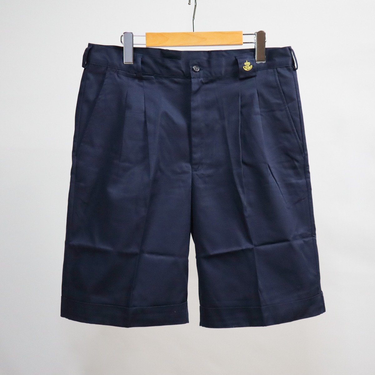【DEAD STOCK】SPANISH POSTAL SERVICE WORK SHORTS BY FECSA スペイン郵政公社 ...