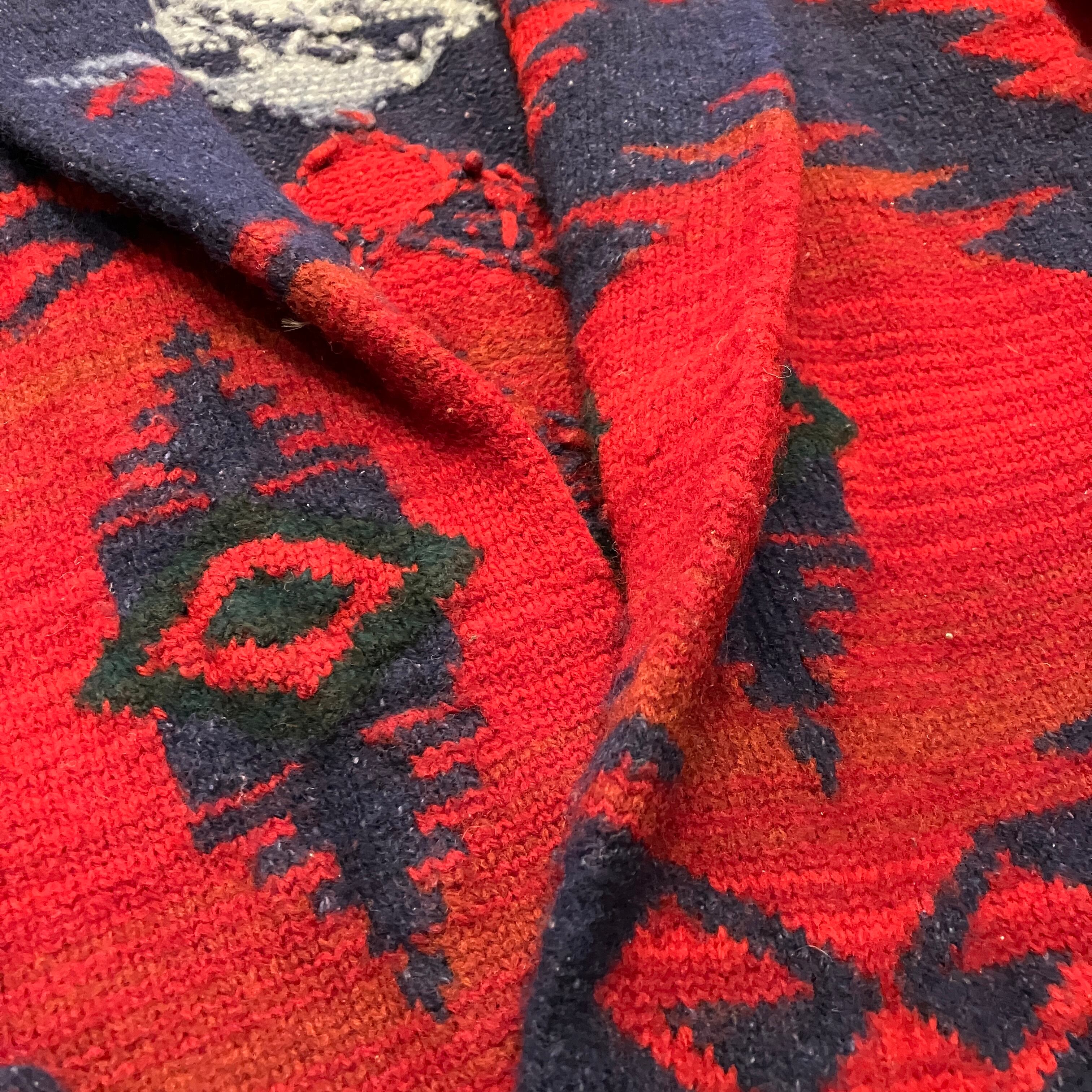 LAUREN RALPH LAUREN NATIVE WOOL SHAWL GOWN | safarionline